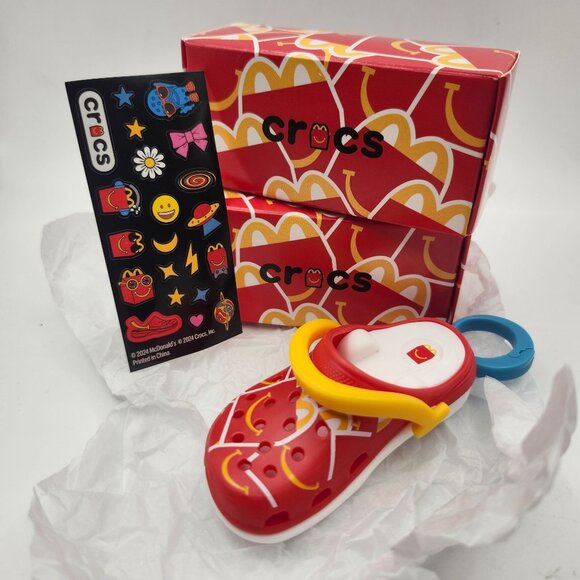 CROCS | Toys | Mini Crocs Mcdonalds Happy Meal Box Toy Keychain2 No2 ...